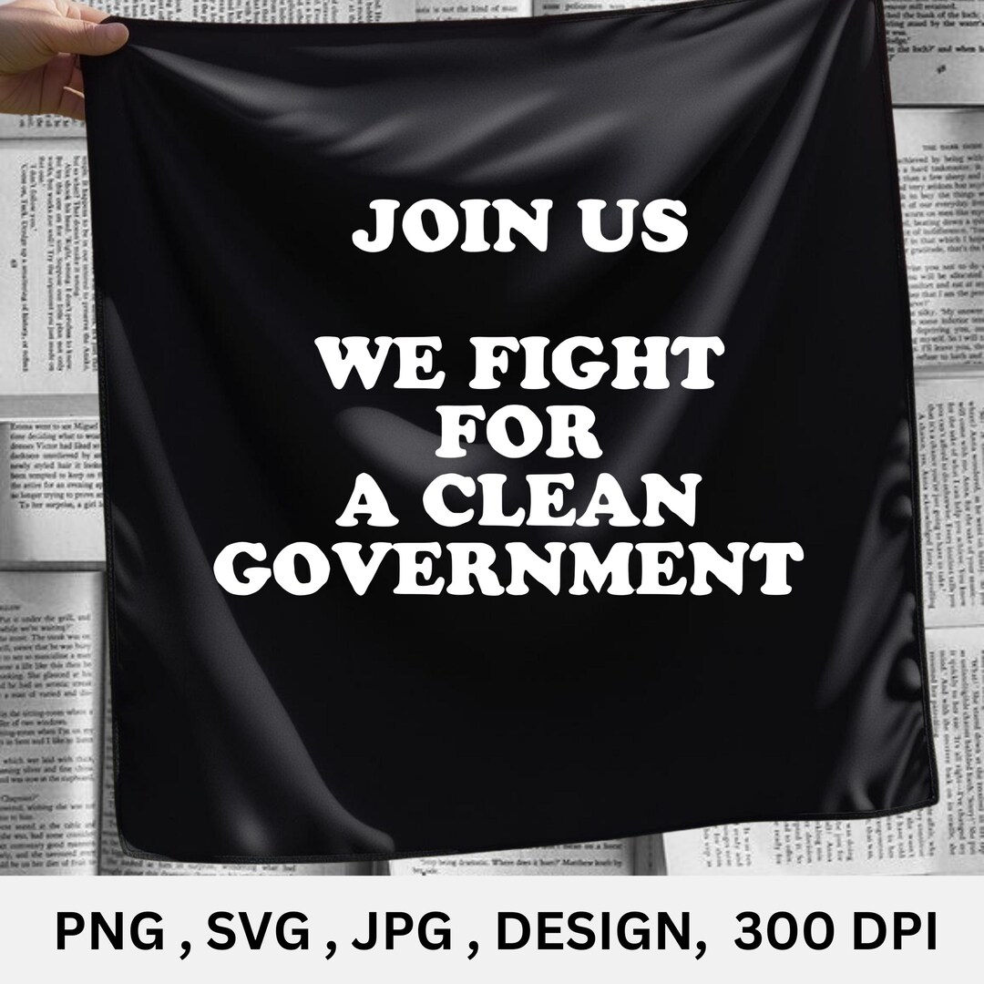 Clean Government PNG SVG | Political Activism Design (digital Download ...
