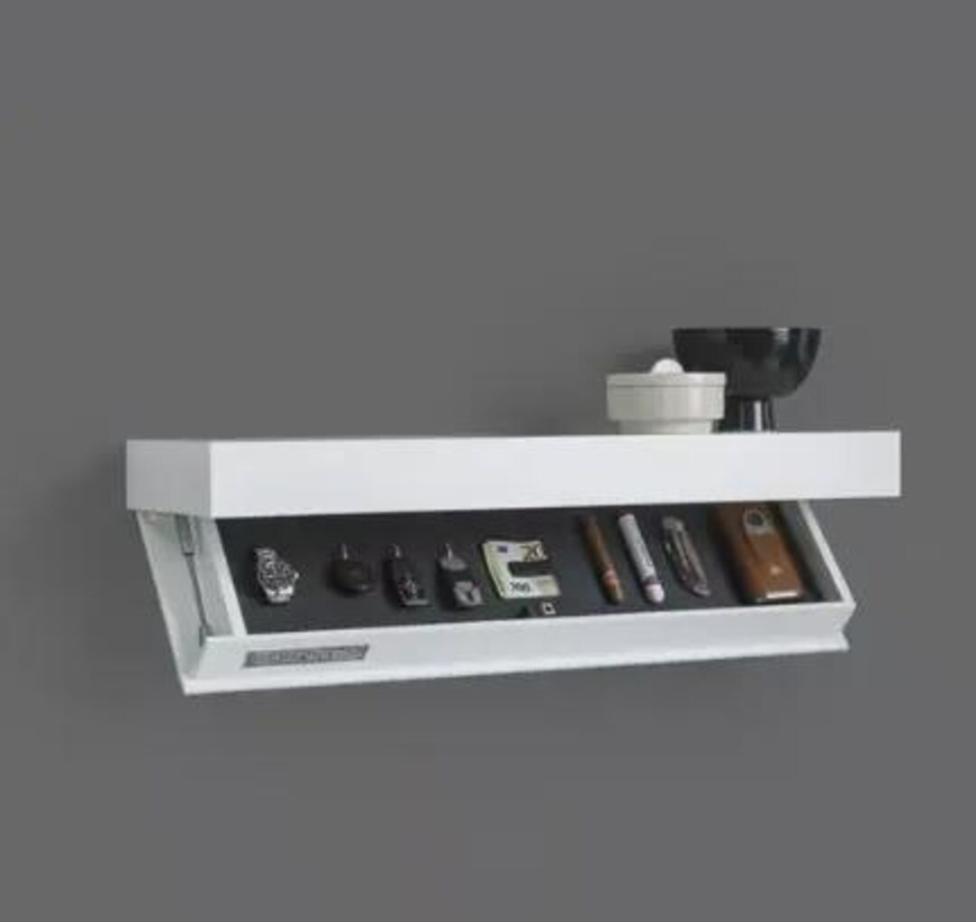Hidden Wall Storage Cabinet – Secret Wall-mounted Organizer for ...