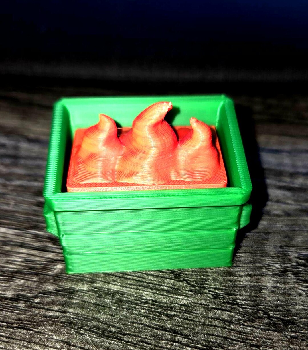 Dumpster Fire Clicker Fidget Toy - Etsy