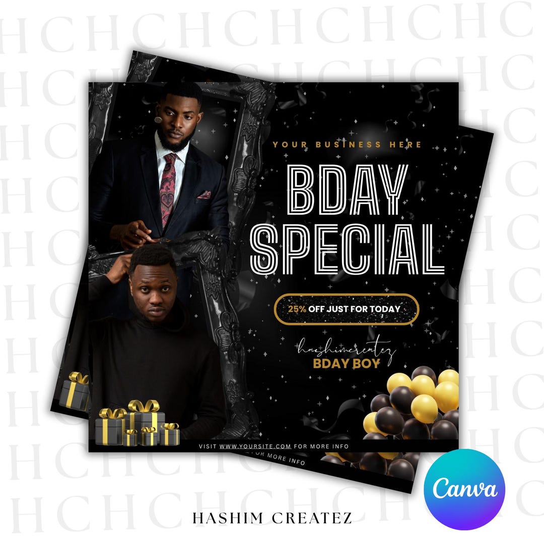 CEO Birthday Flyer Happy Birthday Banner Sale Template Sale Flyer ...