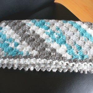 Puddles Baby Blanket, Lap Crochet Throw, Handmade Afghan, Nursery ...