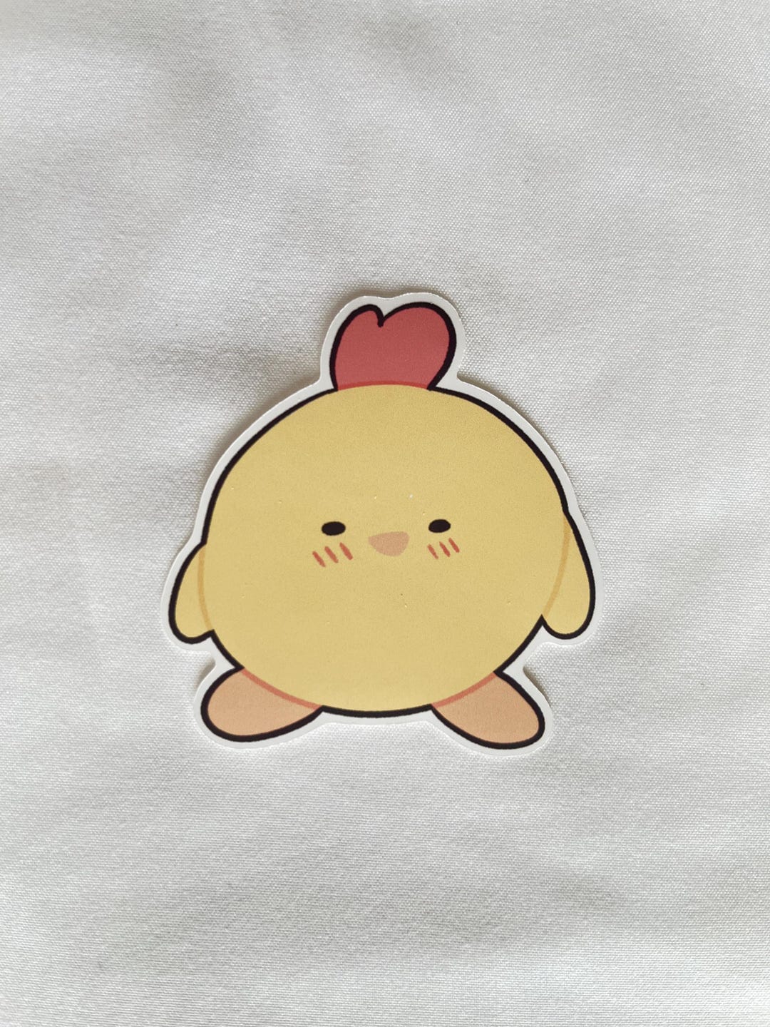Chicken Staring Sticker - Etsy