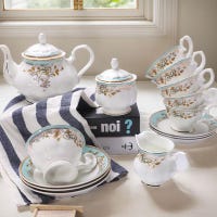 Tea Set With Teapot Tea Cup Vintage Tea Cup Tea Mug for Tea Party ...