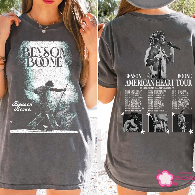 Benson Boone American Heart Merch - Etsy