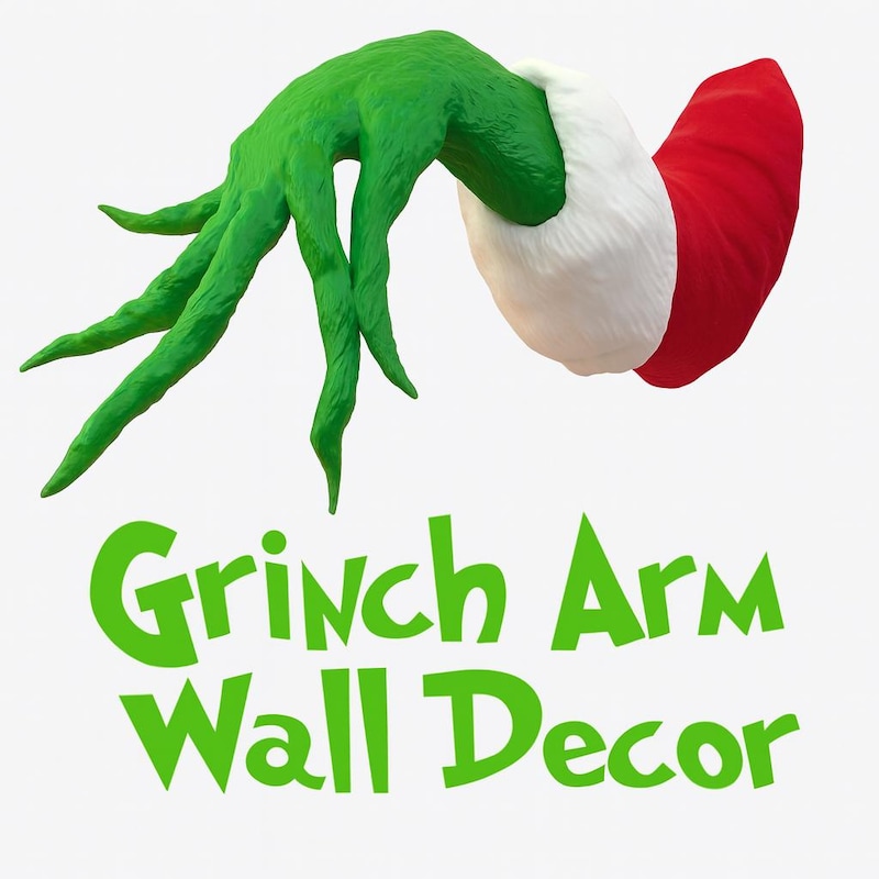 Grinch Arm Ornament - Etsy