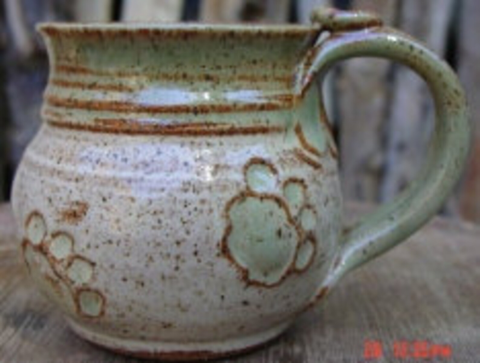 Paw Print Chowder Mug - Etsy