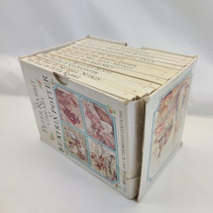 Peter Rabbit, Box Set, 1989, Beatrix Potter, 12 Book Set - Etsy