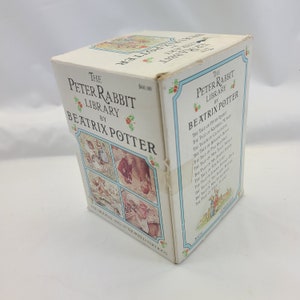 Peter Rabbit, Box Set, 1989, Beatrix Potter, 12 Book Set - Etsy
