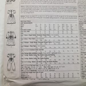 Vintage Simplicity, Daisy Kingdom, Sewing Pattern, Girls Dresses, 90s ...