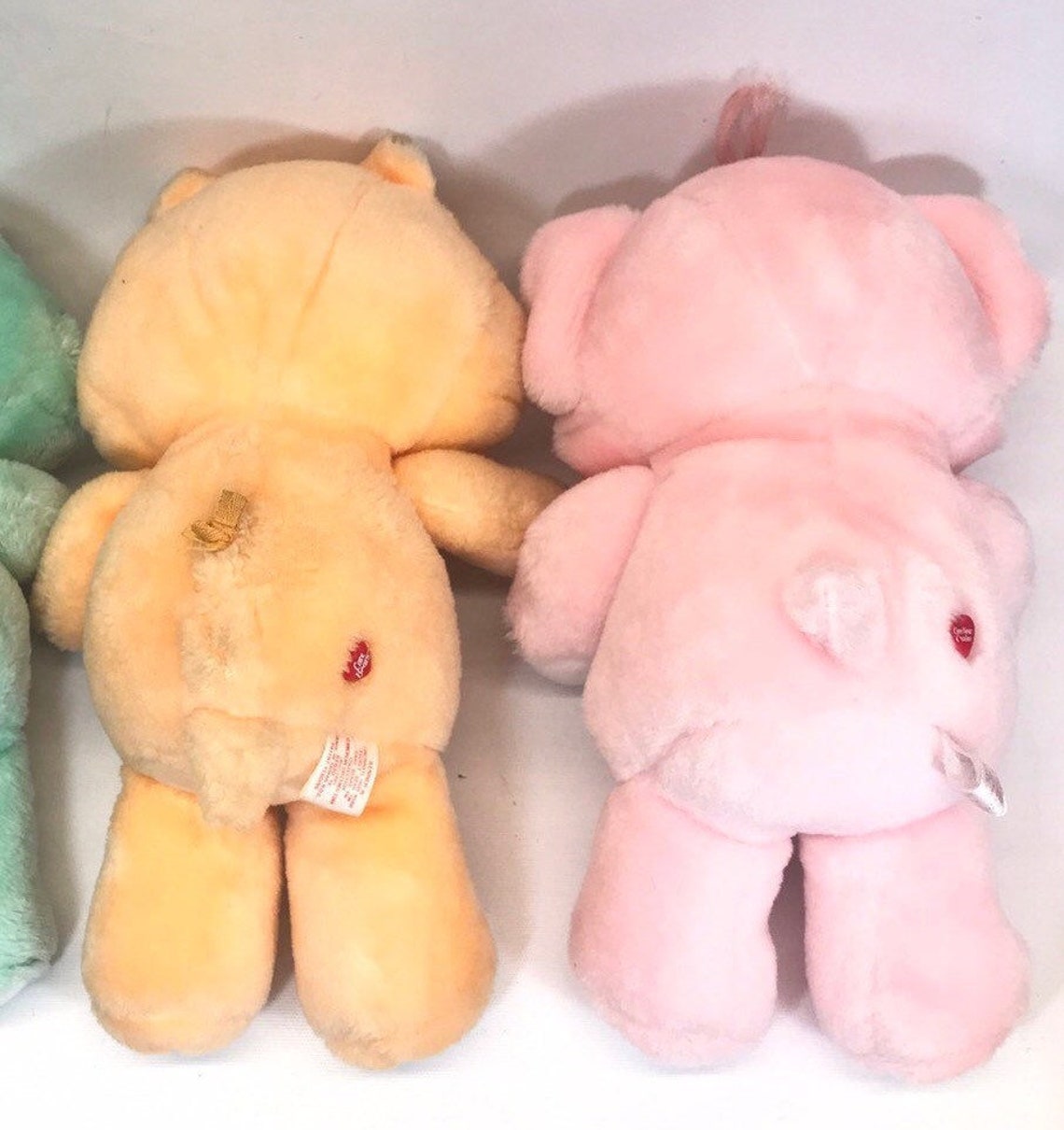 Care Bears Pastel Bears 80s Plush Stuffed Bear Kenner | Etsy