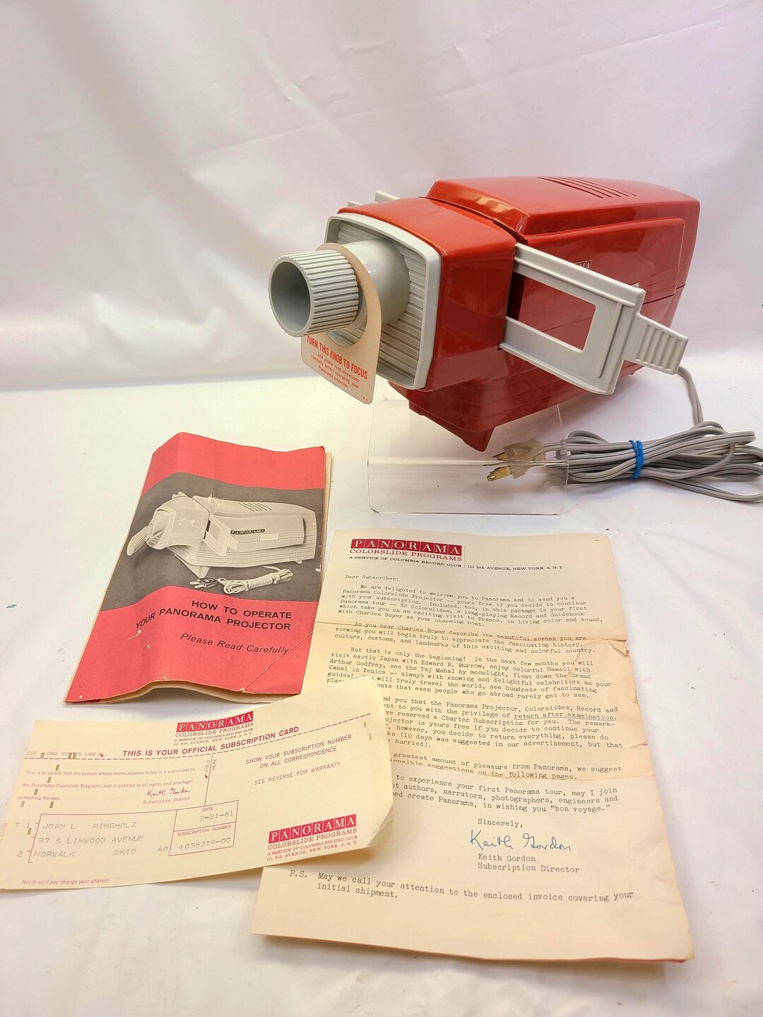 Panorama, Projector, Colorslide,works, 60s, 70s, Retro, Iob - Etsy