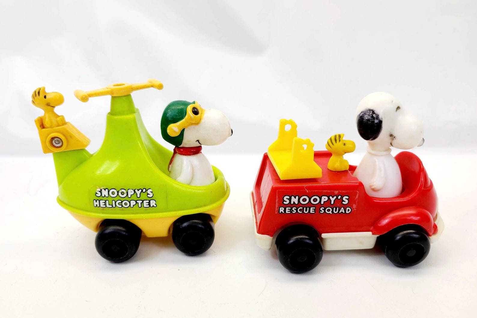 Vintage Snoopy, Peanuts, Helicopter, Fire Truck, Aviva - Etsy