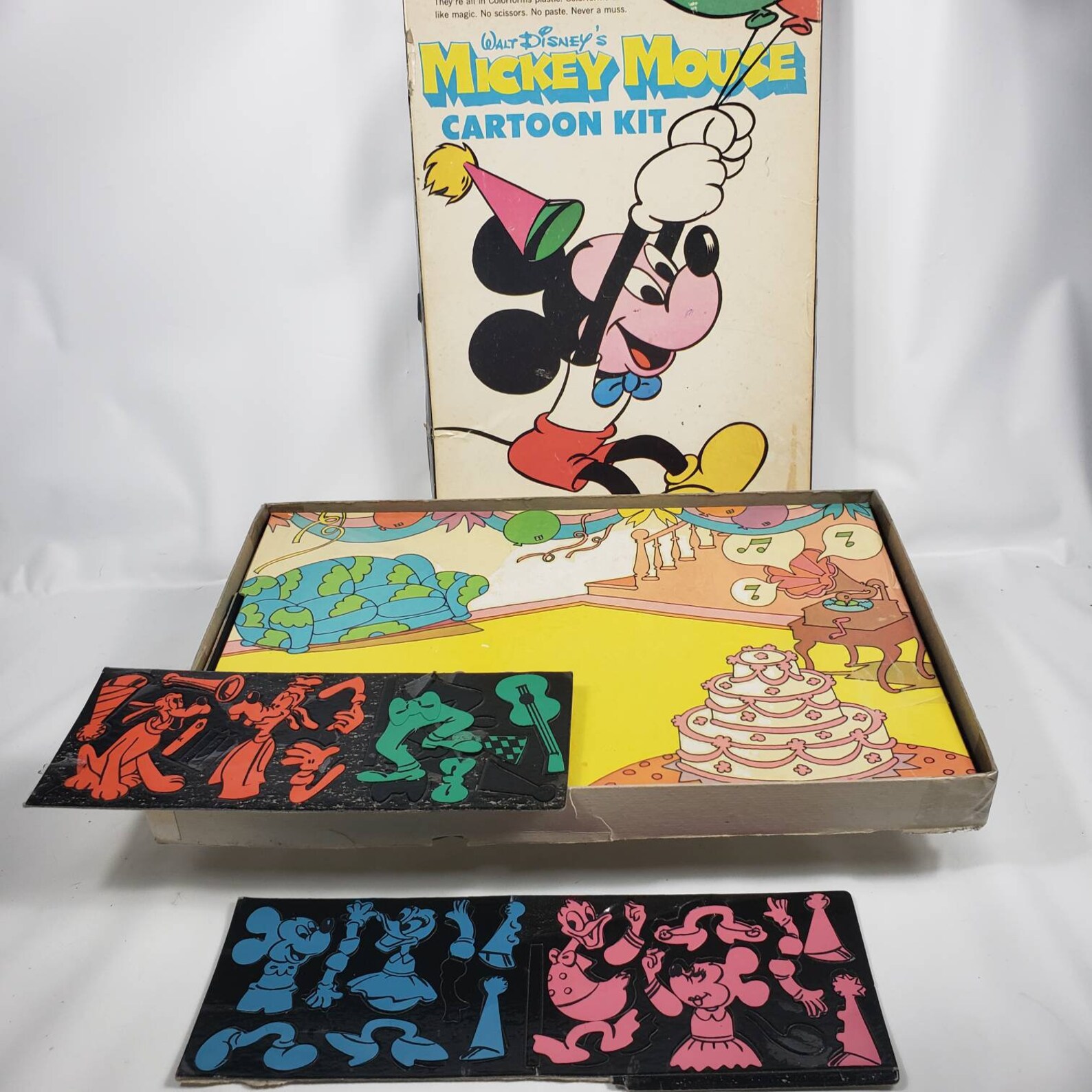 Mickey Mouse Colorforms Cartoon Kitdisney - Etsy