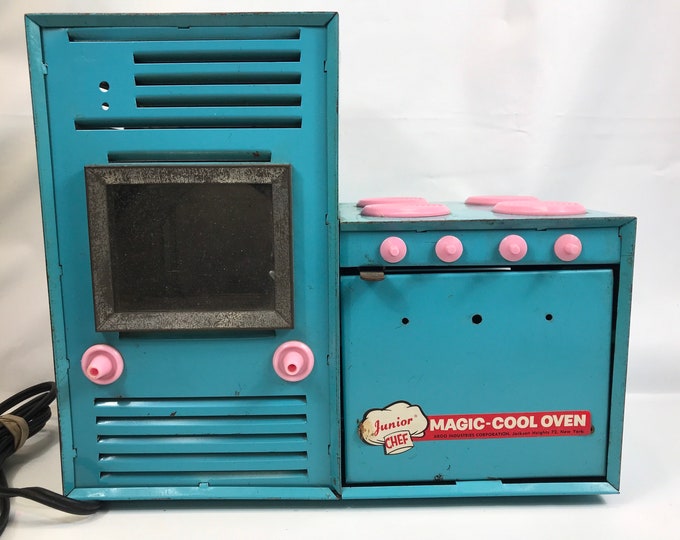 Toy /oven /jr Chef /vintage Aqua/oven/magic Cool/ Argo - Etsy
