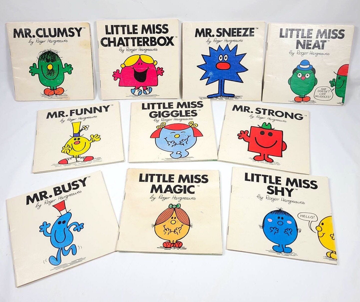 Little Miss Characters Poster Little Miss Characters Poster