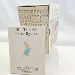 Peter Rabbit, Box Set, 1989, Beatrix Potter, 12 Book Set - Etsy