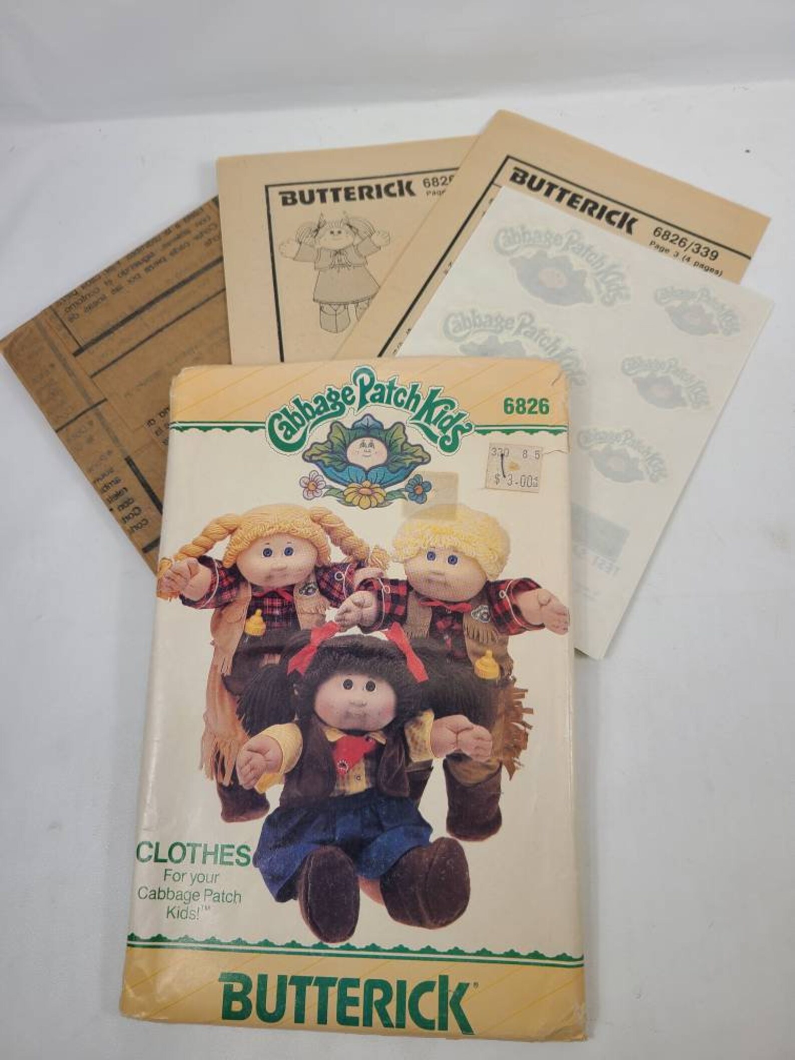 Cabbage Patch Kids Sewing Patterns Clothes Outfits - Etsy