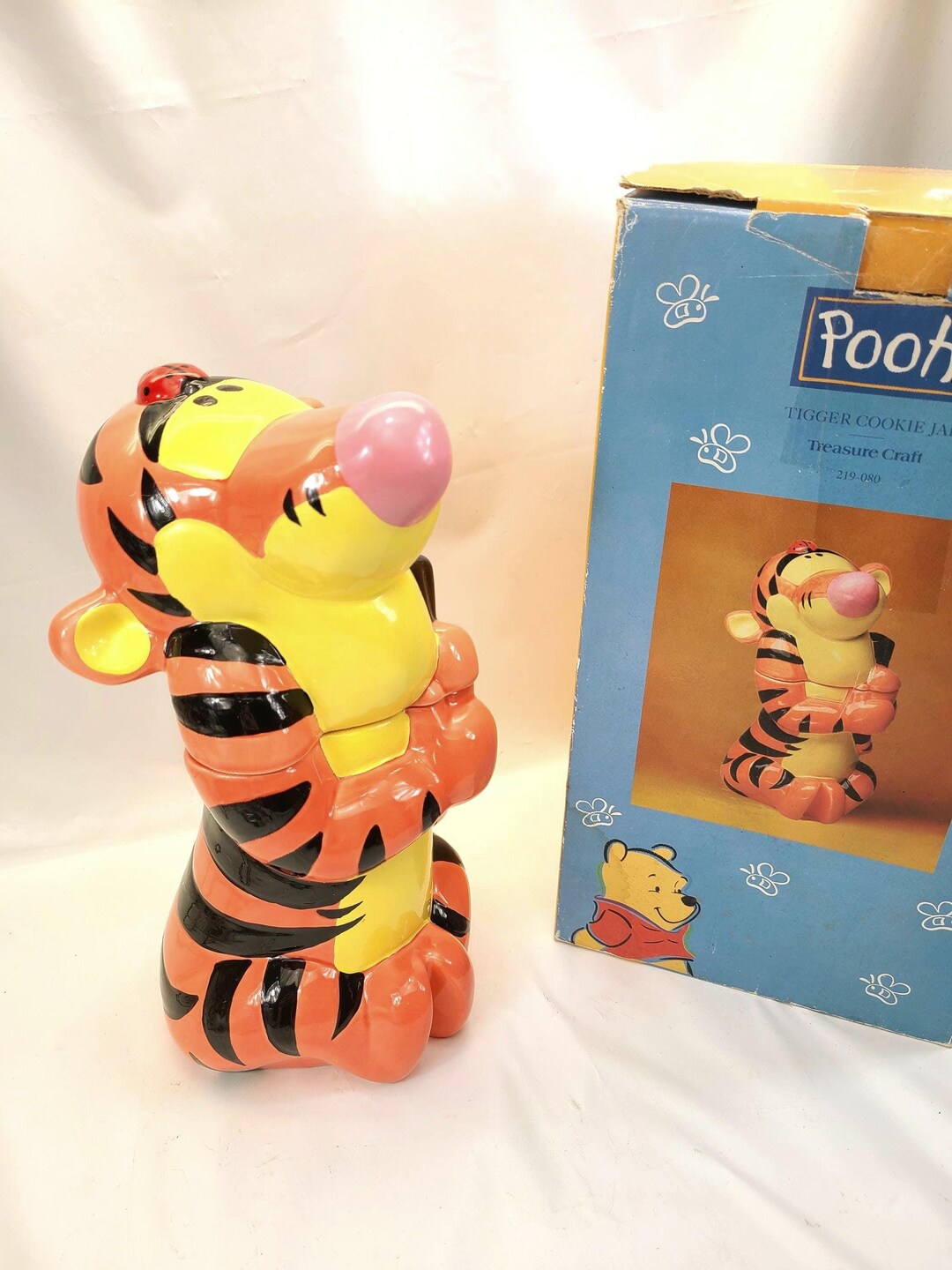 Tigger, Cookie Jar, 00s, Winnie the Pooh, Disney, Treasure Craft ...
