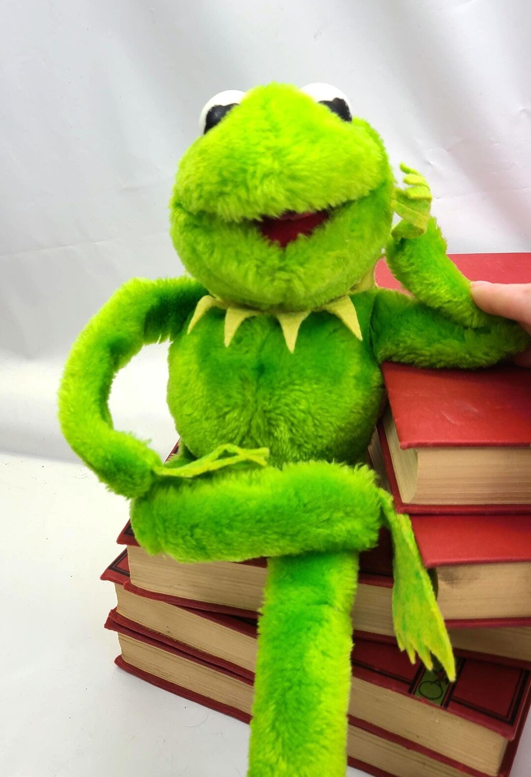 Kermit the Frog,vtg, 12", 1981, Muppets, Dakin, Applause, Plushie, - Etsy