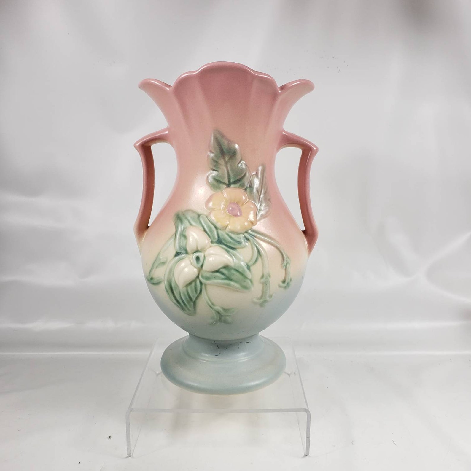 Hull Vase Pink Wildflowers | Etsy