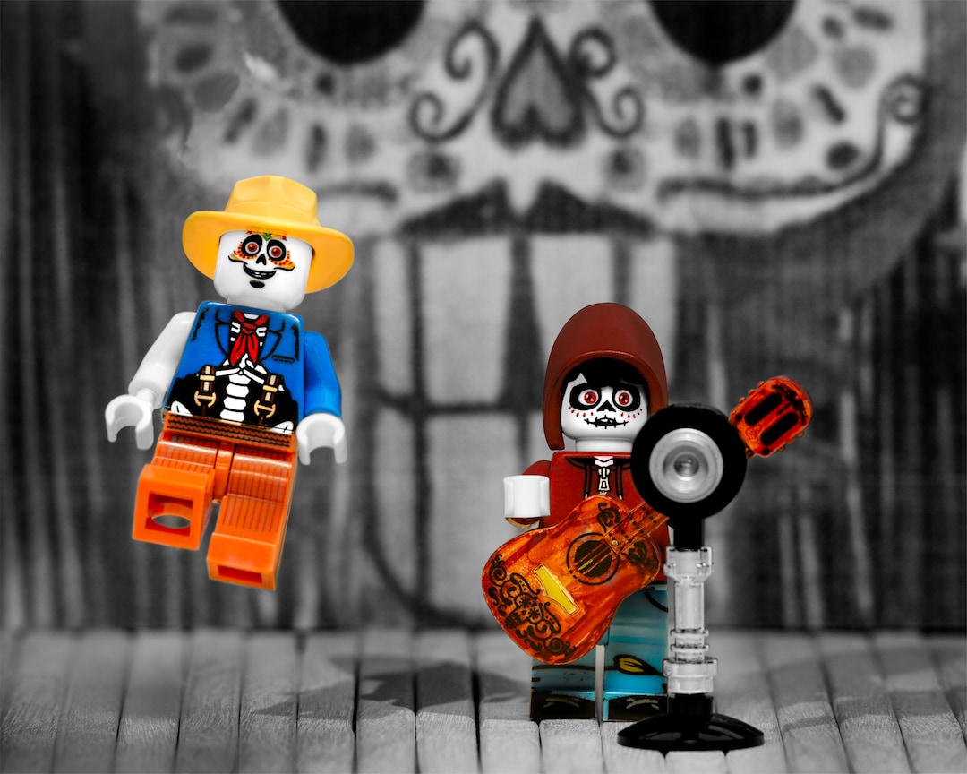 Coco Recreation Made With LEGO® Minifigs PRINT ONLY - Etsy