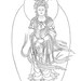 Guanyin Goddess Art Print: Chinese Buddhism Bodhisattva (JPG File ...