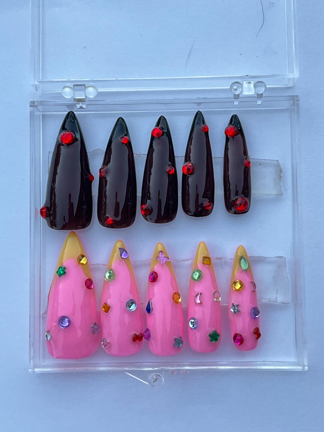 Max and Ruby Inspired Set, Press on Nails - Etsy