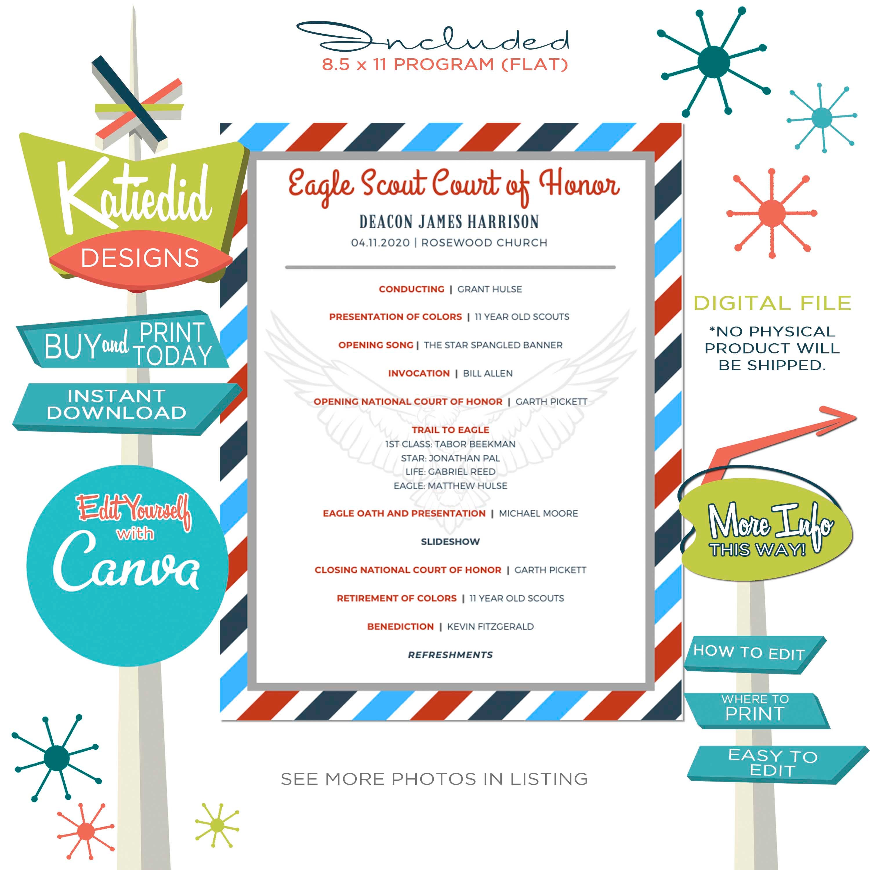 Eagle Scout Program Template