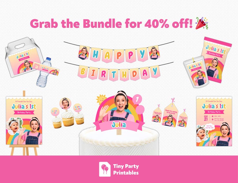 Editable Ms. Rachel Juice Pouch Labels | Miss Rachel Kids Birthday ...