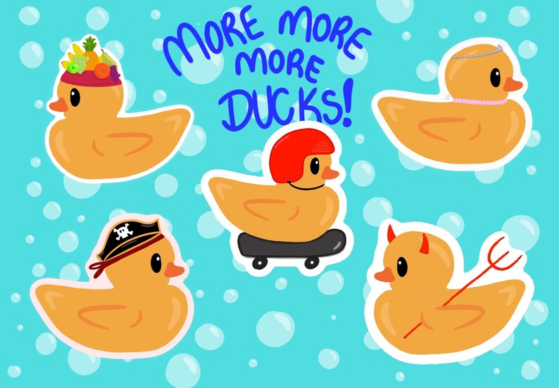 Pirate Rubber Duck Sticker - Etsy