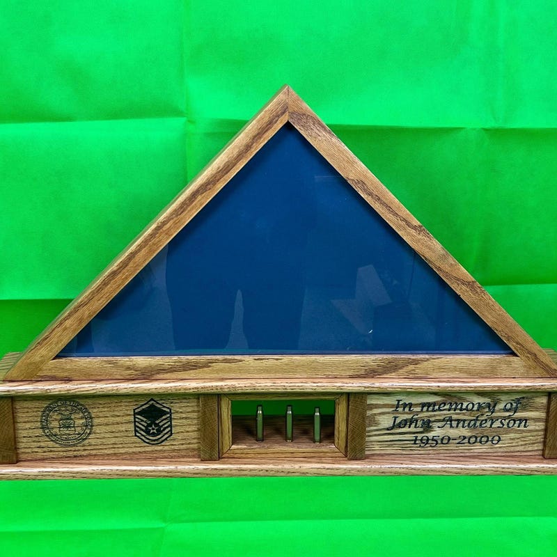 Flag and Shell Holder - Etsy