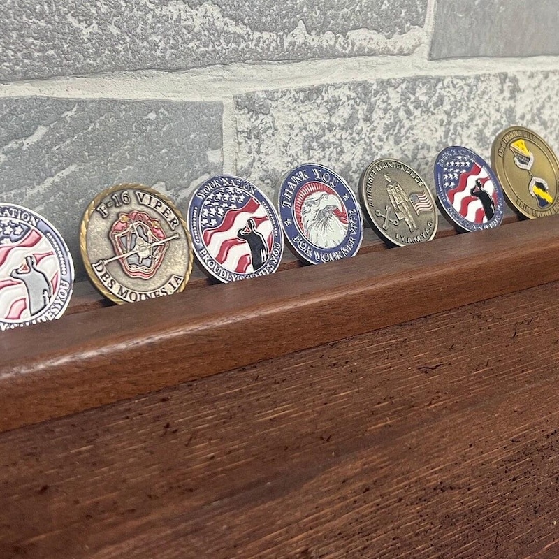 Challenge Coins Stand - Etsy