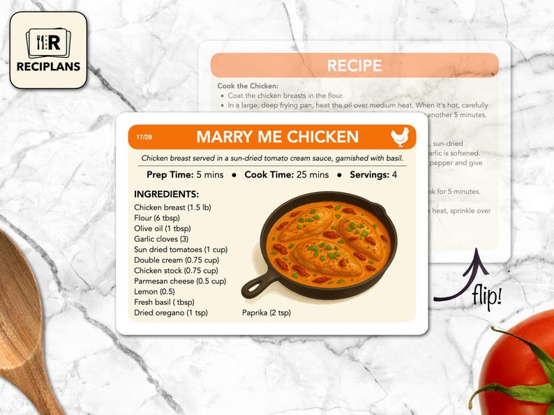 Family Meal Planning Recipe Cards: 30 Easy Dinner Ideas - Etsy