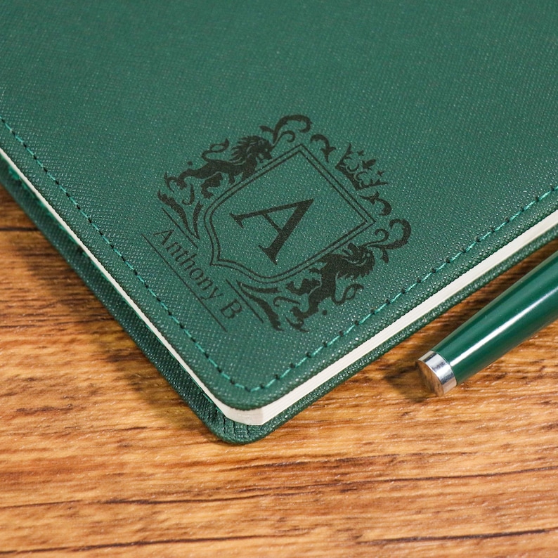 Custom Engraved Notebook With Pen, Leather Notebook Set, End of Year ...