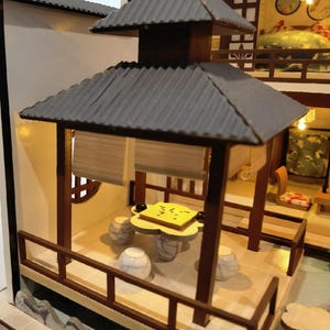 Japanese Handmade Wooden Building Models: DIY Tiny House Kit - Etsy