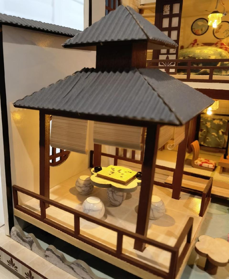 Japanese Handmade Wooden Building Models: DIY Tiny House Kit - Etsy