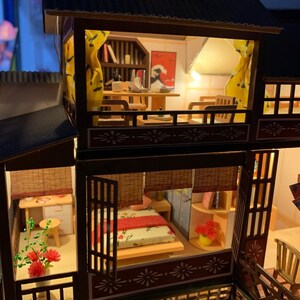 Japanese Handmade Wooden Building Models: DIY Tiny House Kit - Etsy