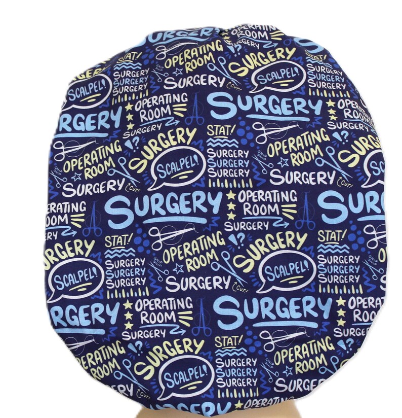 Scrub Hats-operating Room Scrub Hat-bouffant Scrub Caps-women's Scrub ...