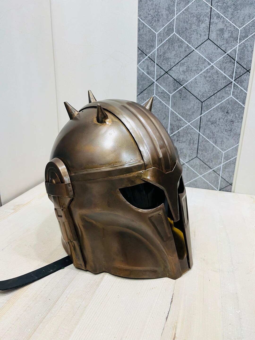 Medieval Mandalorian Blacksmith Helmet Boba Fett Star Wars Helmet - Etsy