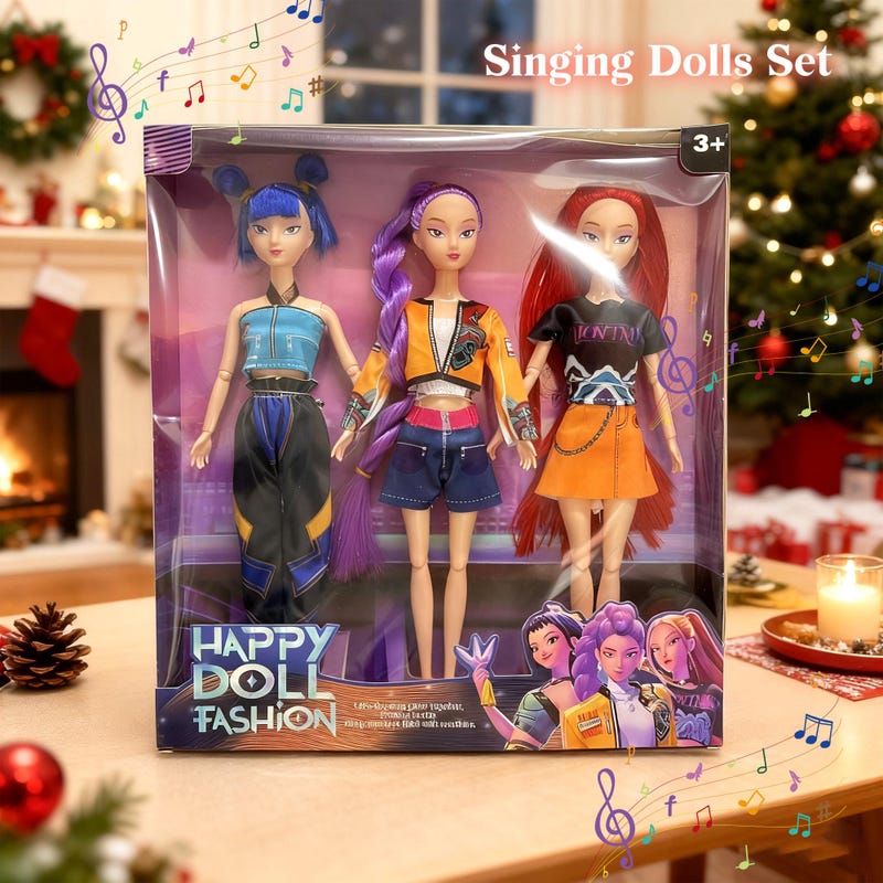 Kpop Demon Hunter Dolls With Music - Etsy UK