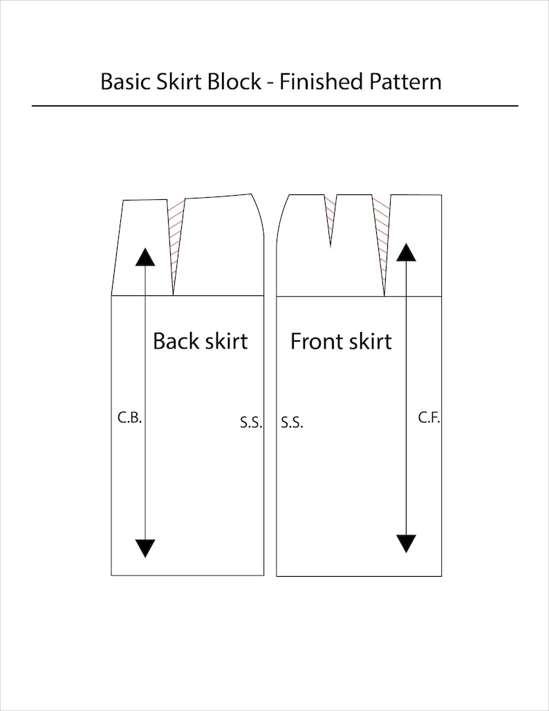 2. Fashion Design Pattern Making Course – Basic Skirt Block ...