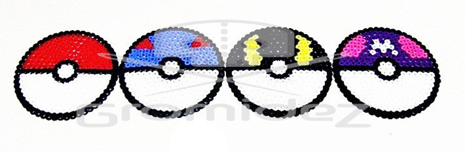 Poke Ball Coasters - Etsy