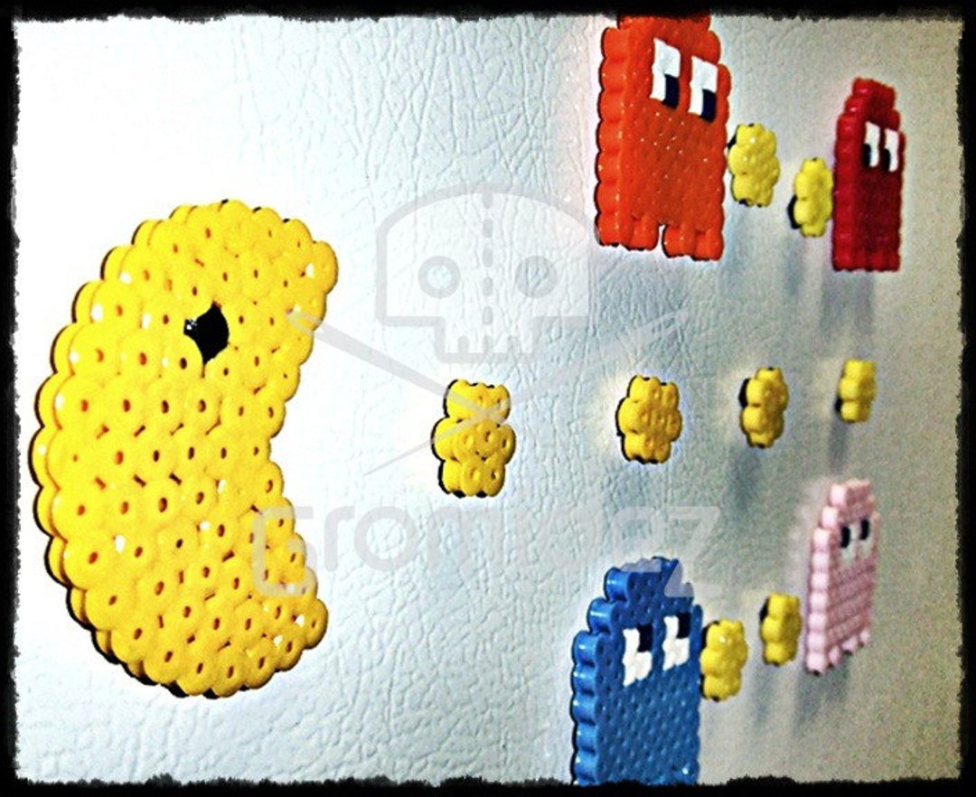 Pacman-inspired Magnet Set - Etsy