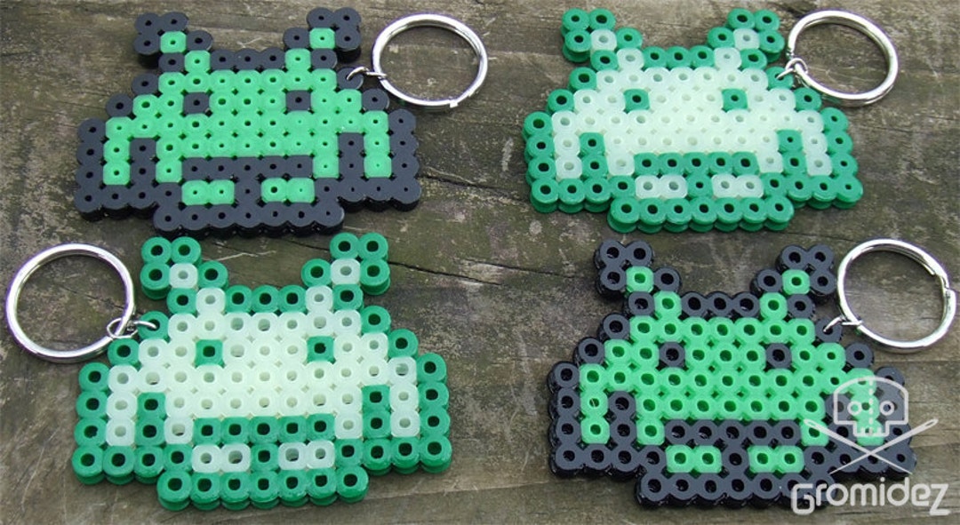 Space Invader Keychain - Etsy