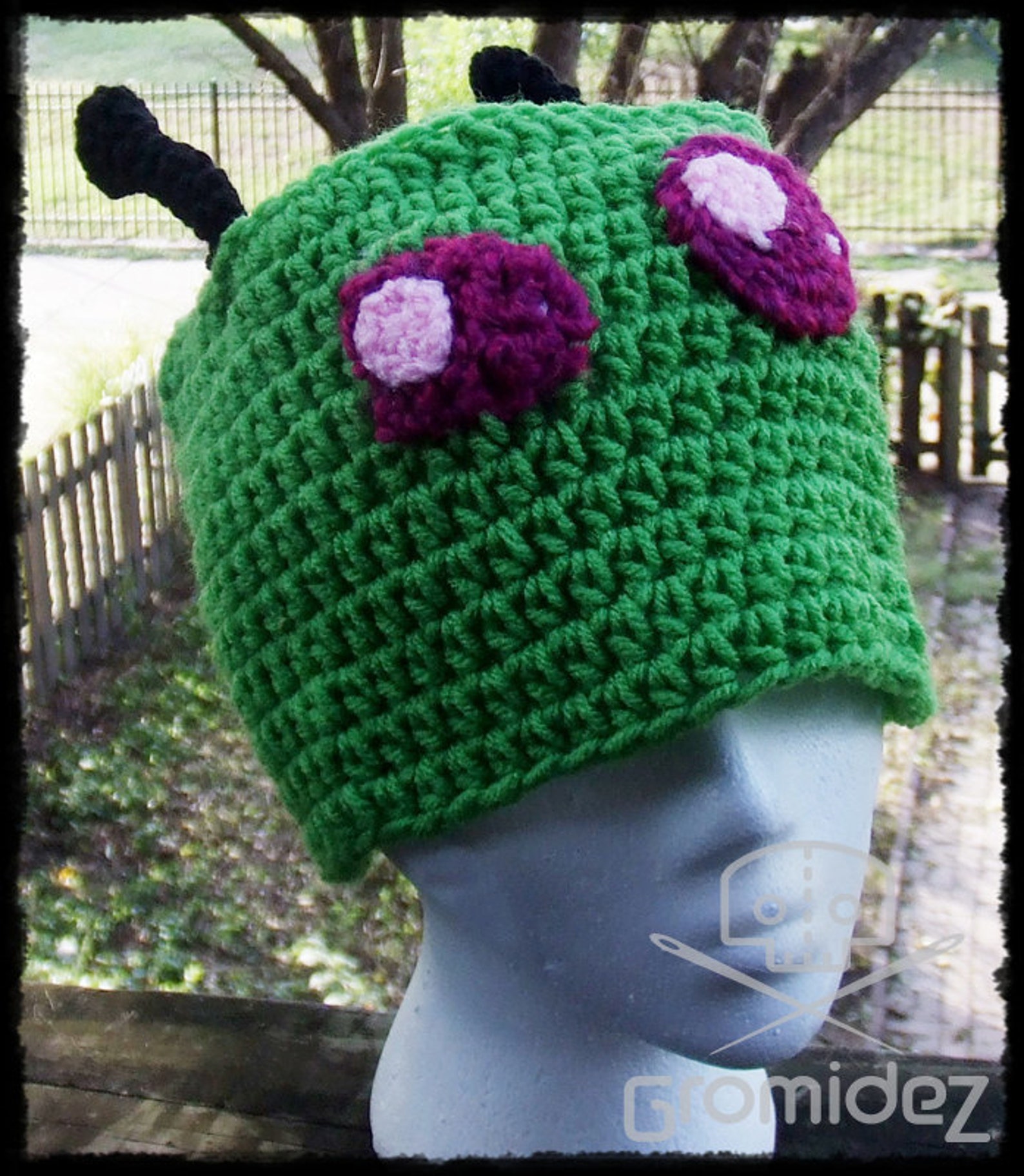 Invader Zim-inspired Beanie- Adult- Washable - Etsy