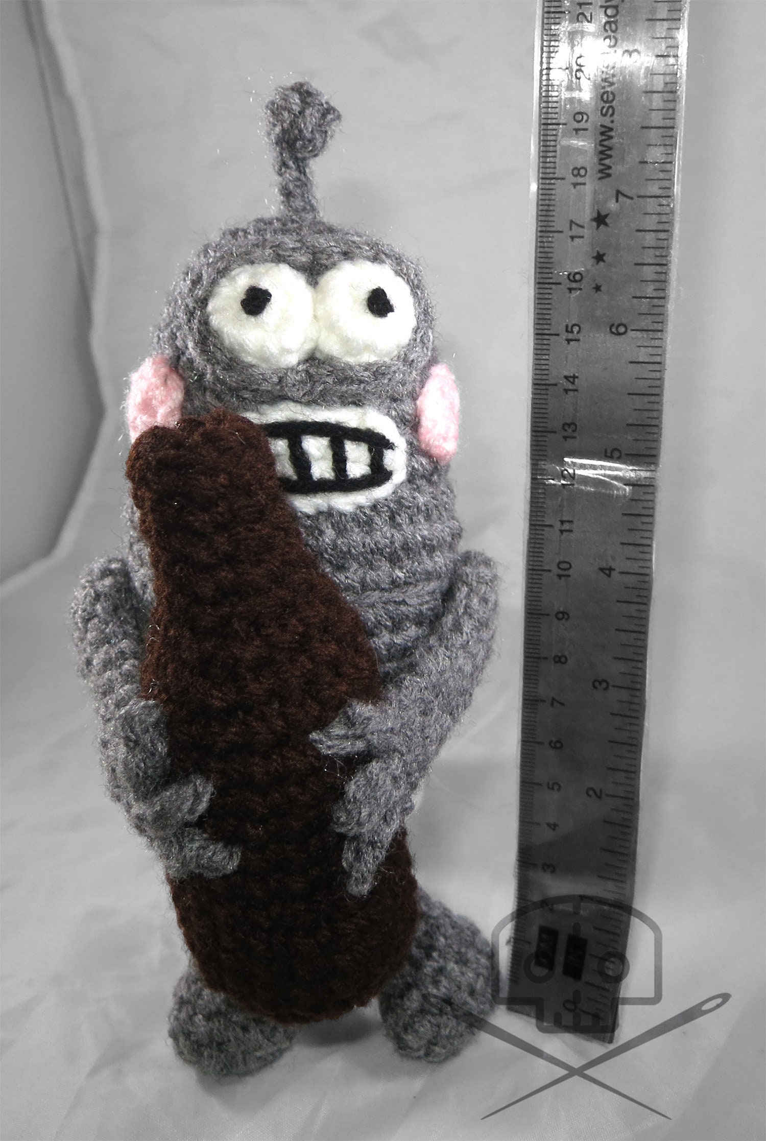 Futurama Inspired Bender Crochet Plush - Etsy