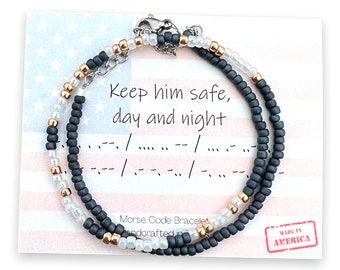 Keep Him Safe Bracelet - Etsy