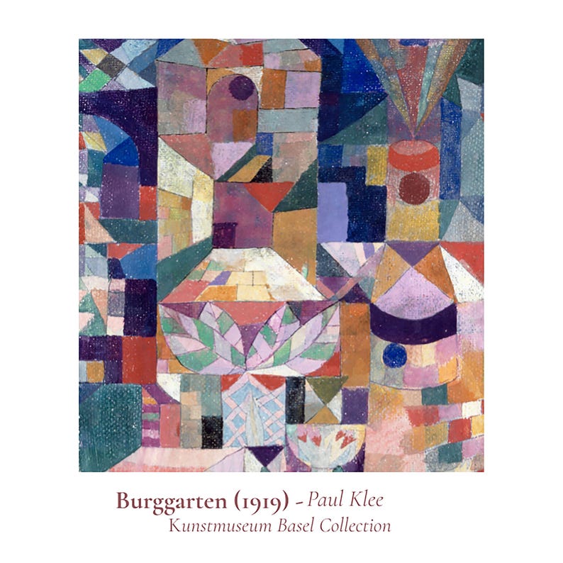 FRAME | Set of 12 Paul Klee Prints | Authentic Bauhaus Abstract Art ...