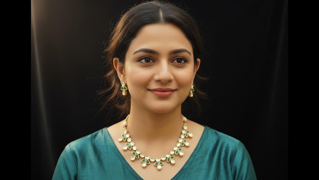 Miracle Jewels by MJ Handmade Fancy Kundan Necklace Set - Etsy