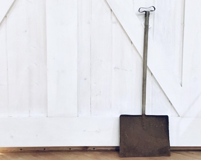 Primitive Vintage Shovel | Rustic Shovel | Handy Tool for Fireplace ...